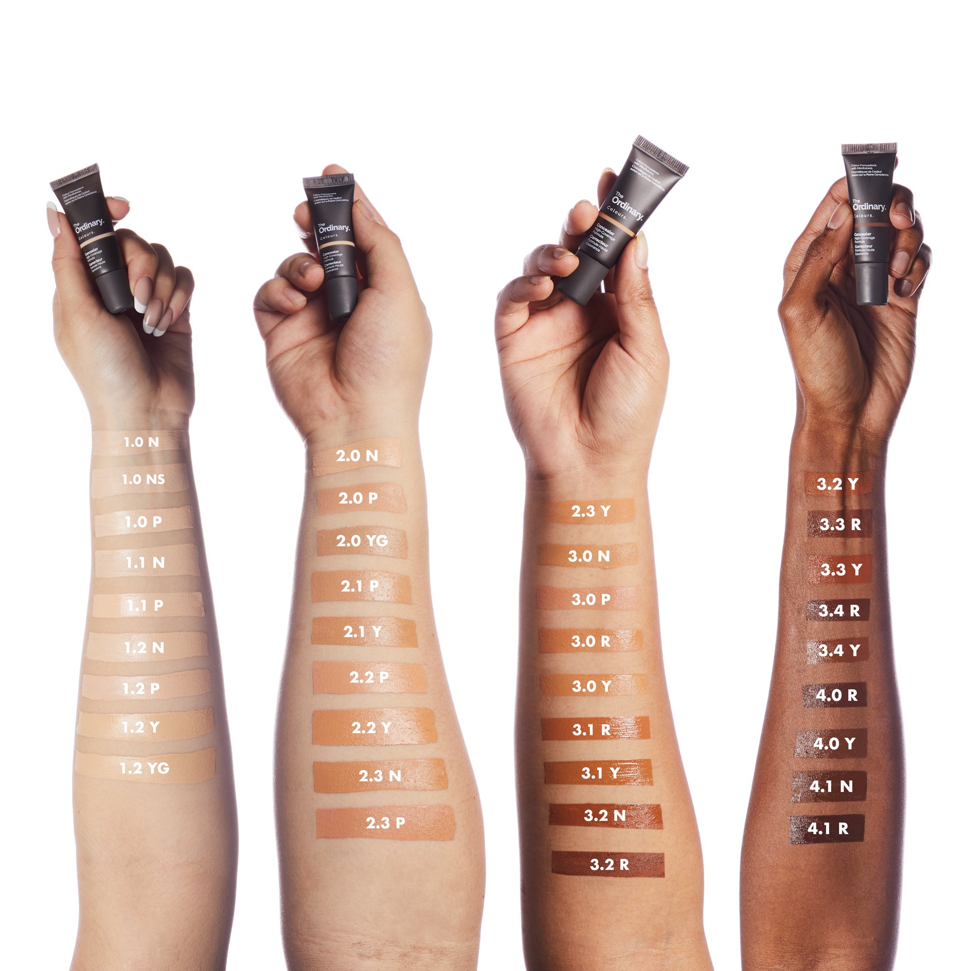 The Ordinary - Shade Guide | NIOD